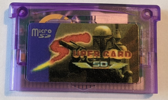 How to make GBA Super Card SD work! – The Geek Ghost